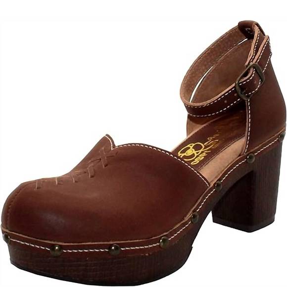 Sbicca | Shoes | New Sbicca Women Donerail Stitch Block Heel In Rust ...